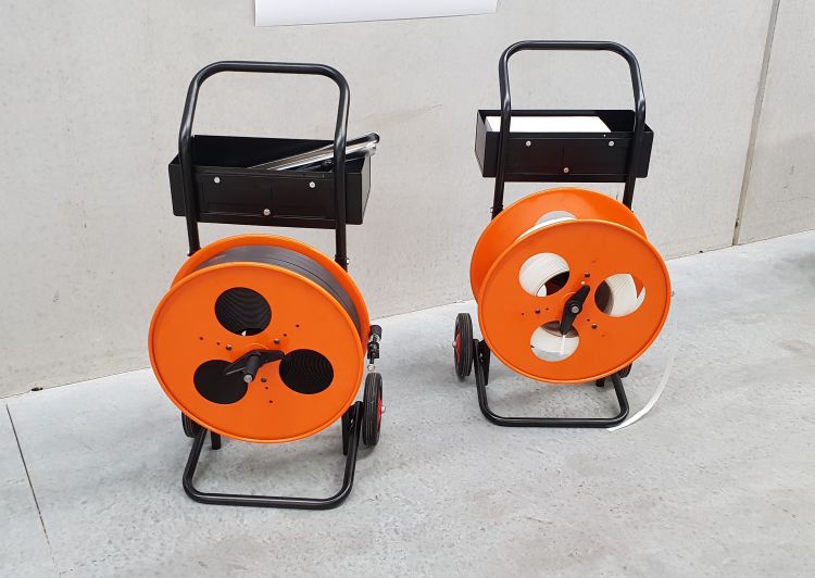 PLASTIC STRAPPING DISPENSER