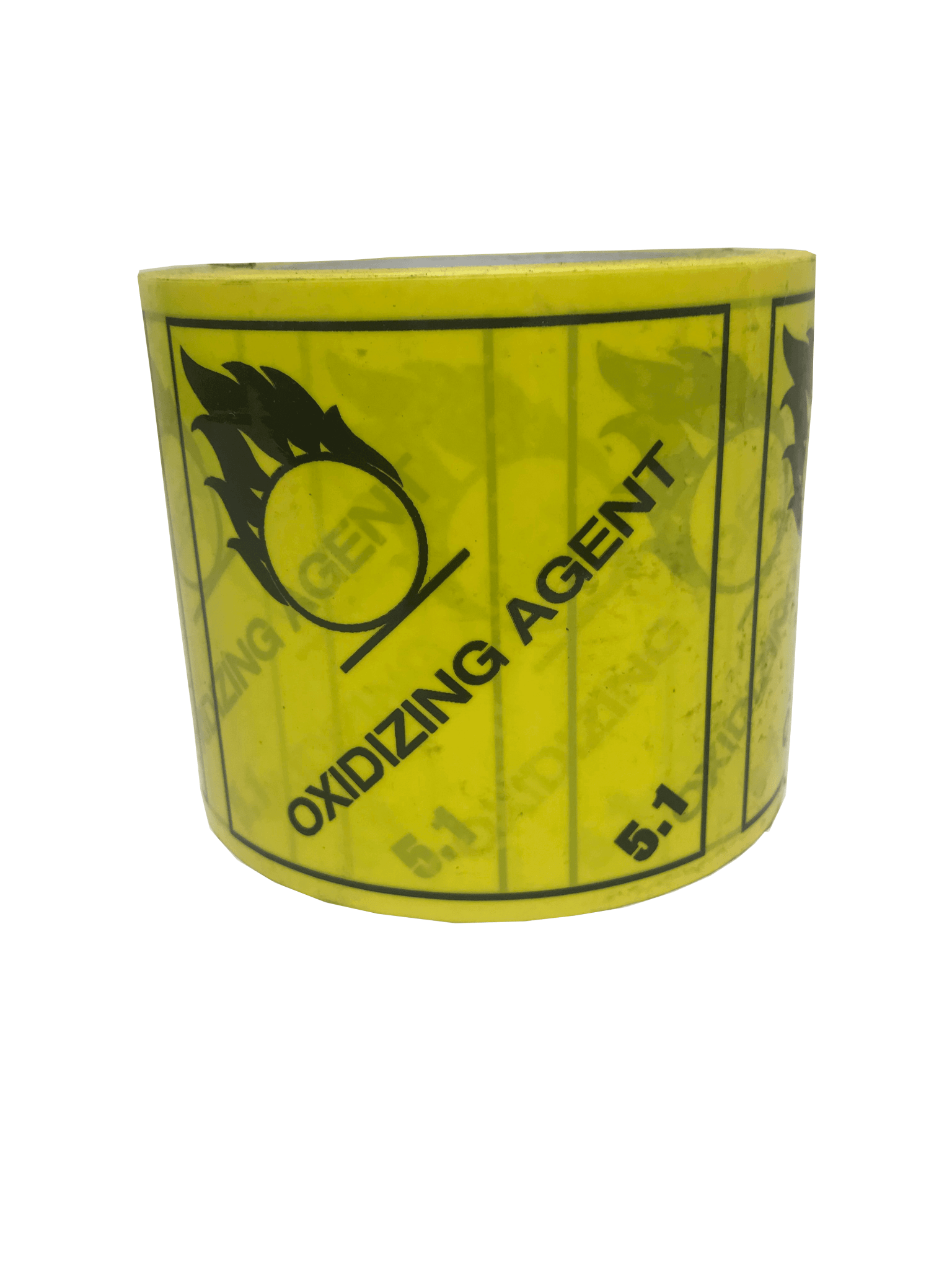 Oxidizing Agent 5.1 Printed Hazchem Labels Rolls | MelbPack