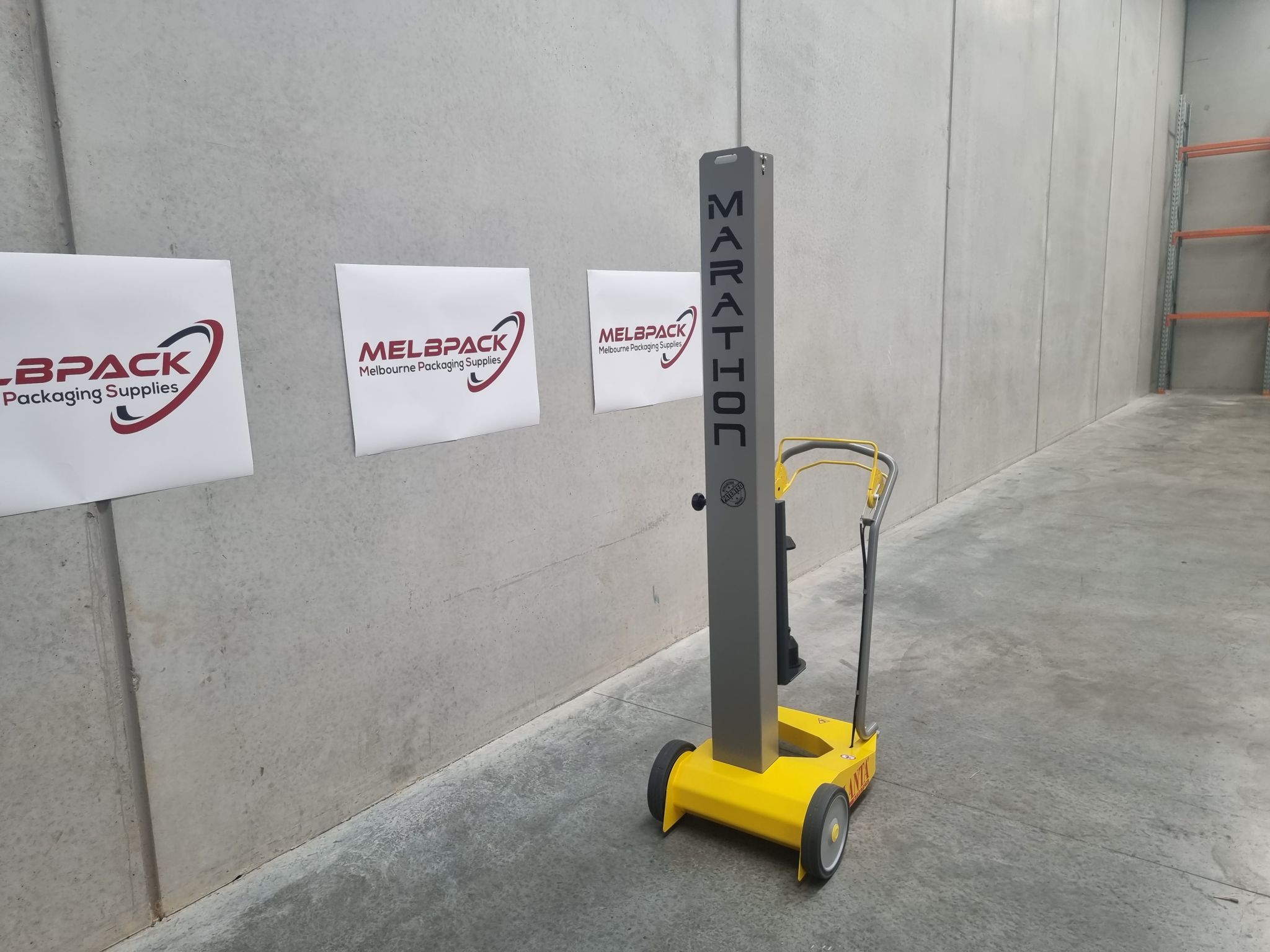 Manual Mobile Pallet Wrapper | Melbourne Packaging Supplies