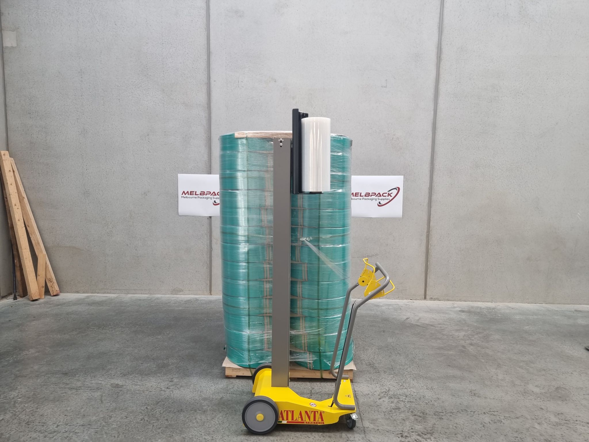 Manual Mobile Pallet Wrapper | Melbourne Packaging Supplies