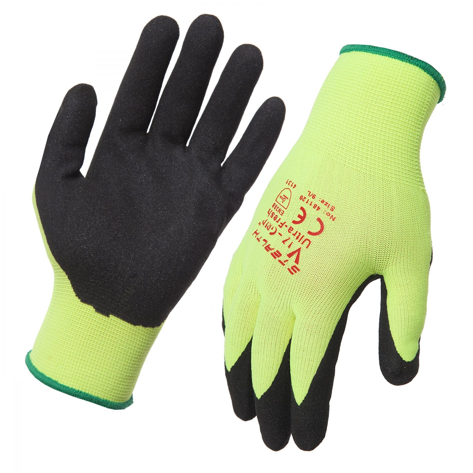 Stealth Vis-Grip Protective Gloves (Nitrile) | MelbPack