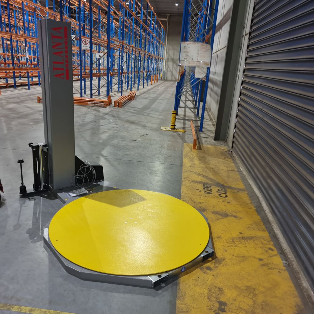Pallet-wrapping-machine-install-EVA - Melbourne Packaging Supplies P/L