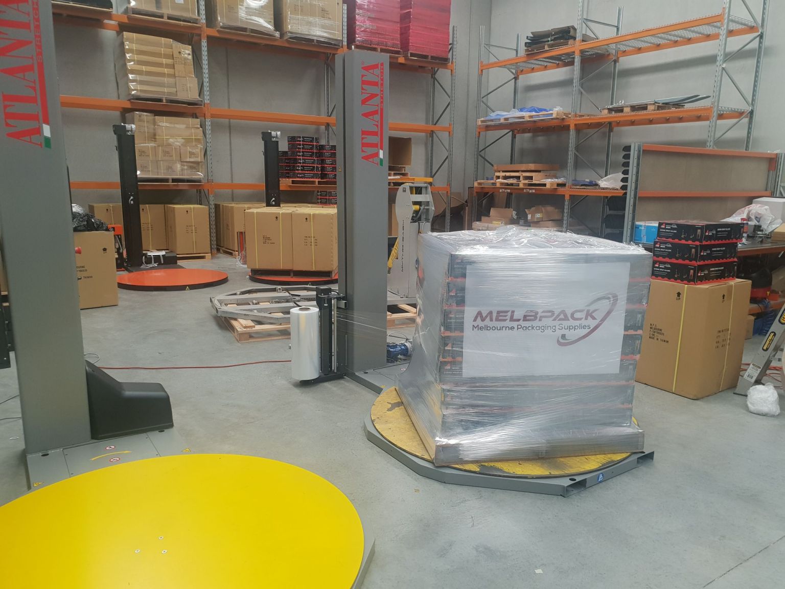 Pallet Wrapping Machines Australia | Melbourne Packaging Supplies